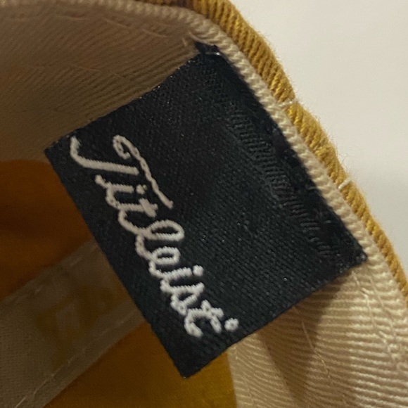 Titleist | Accessories | Titleist Golf Yellow Hat | Poshmark
